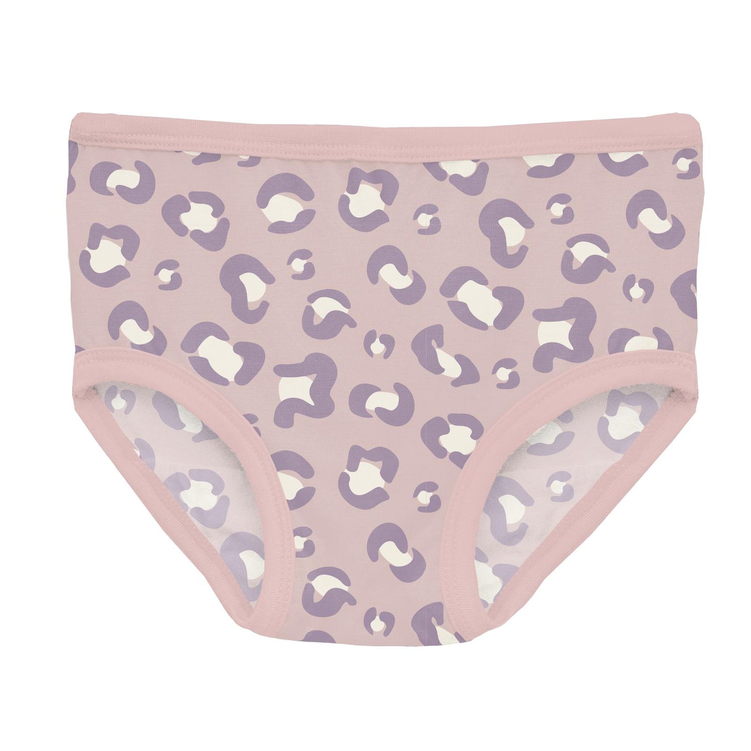 Print Girl's Underwear in Baby Rose Cheetah Print
