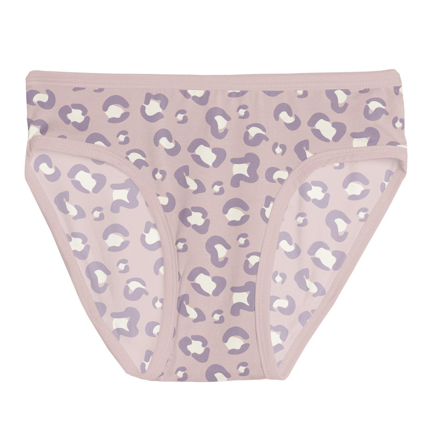 Print Girl's Underwear in Baby Rose Cheetah Print